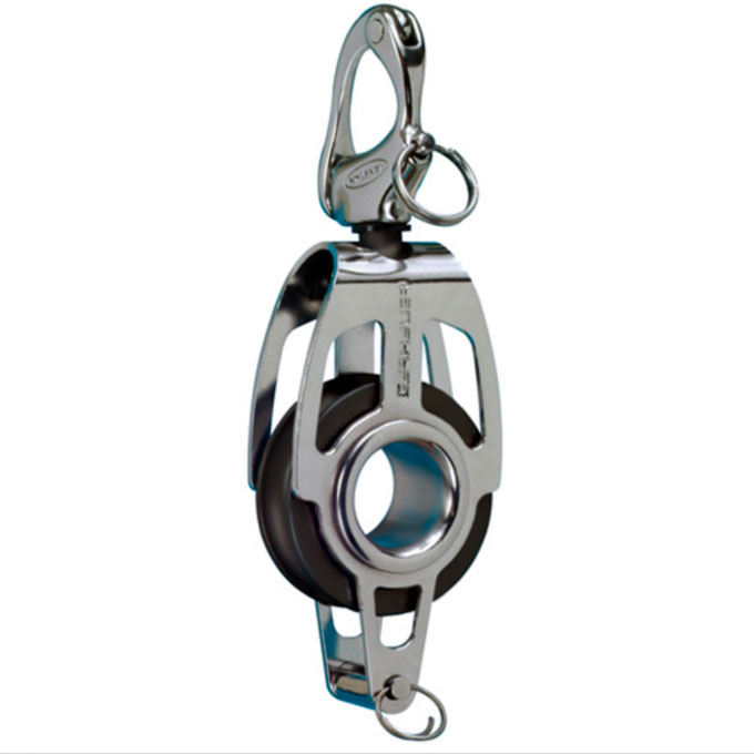 Garhauer Single Block With Snap Shackle & Becket - D&R Marine